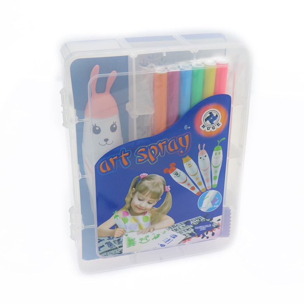 Electric Rechargeable Spray Paint Pen for kids for Art & Craft - Maya Toys