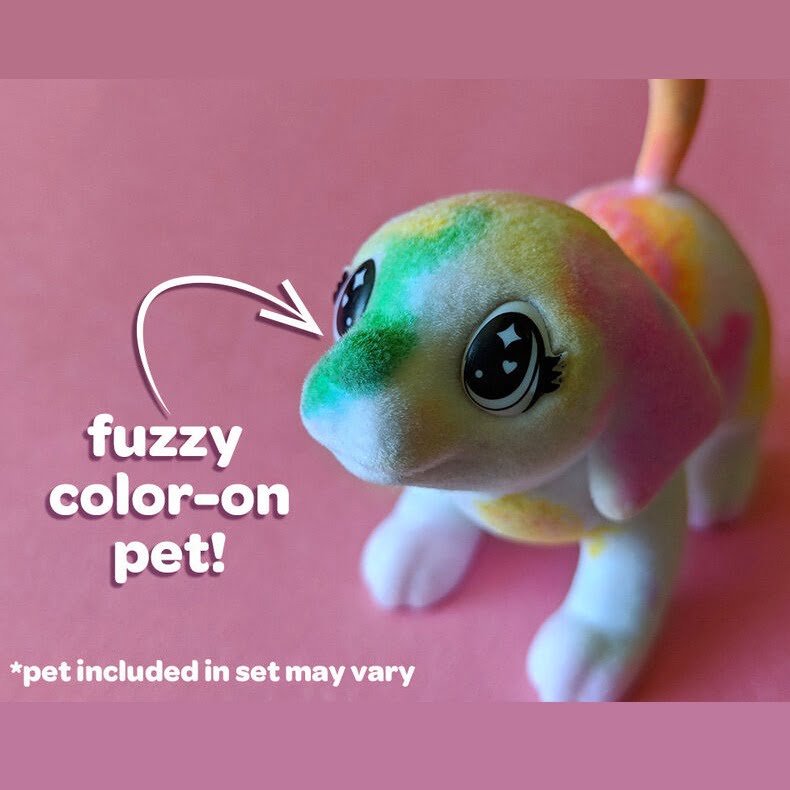 Crayola Scribble Scrubbie Pets Dog & Cats (Set of 2 with Markers ...