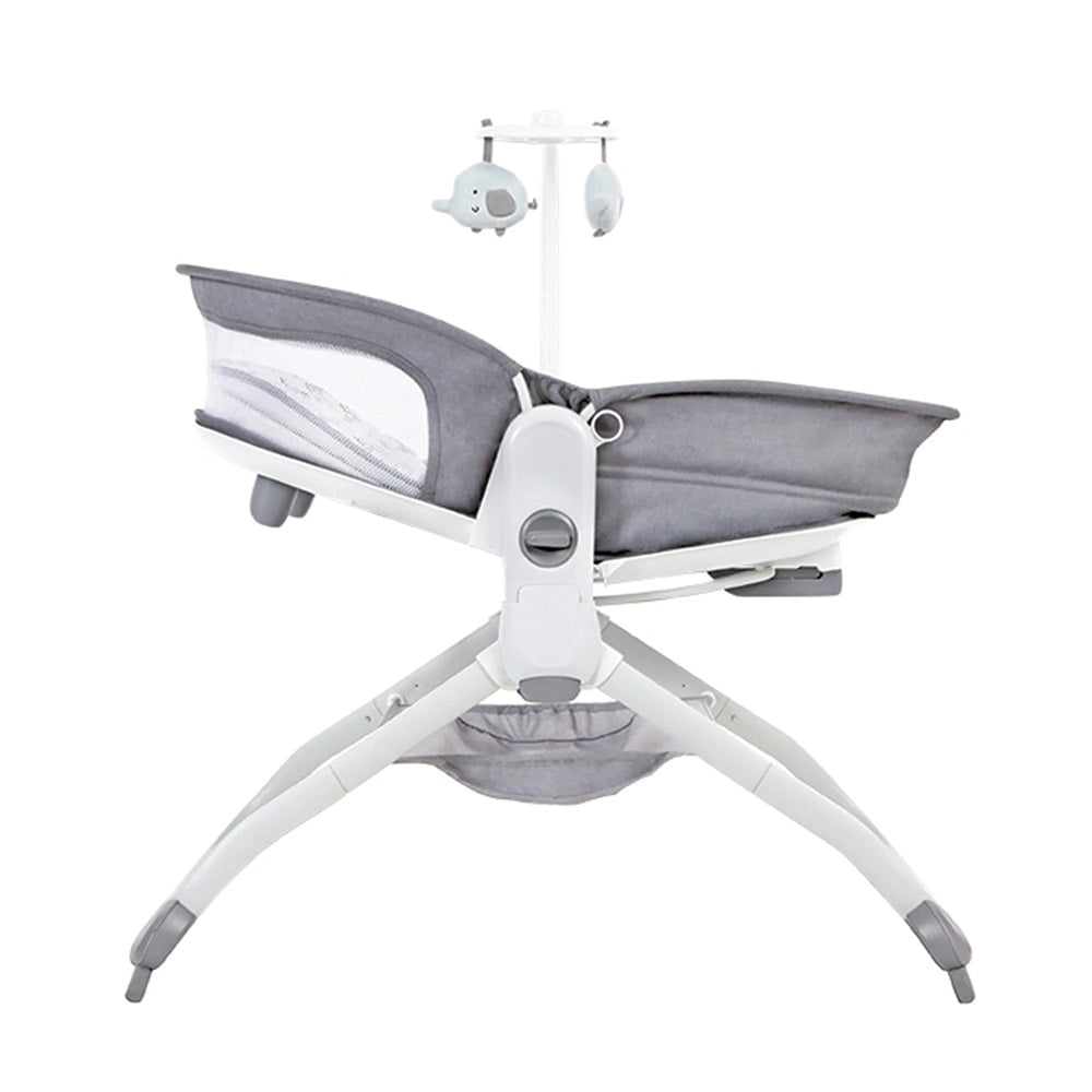 Mastela 6 in 1 Multi-Function Baby Rocker, Bassinet, Bouncer Grey 8463 ...