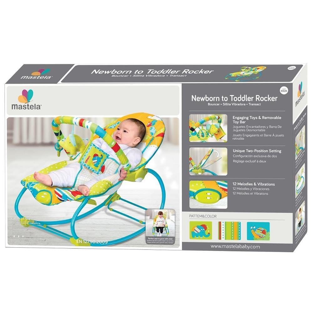 Mastela Baby Rocker with Music & Vibration from Birth to 3 Years (6920 ...