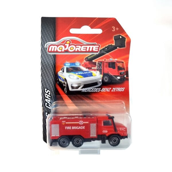 Majorette Diecast SOS Cars - Mercedes-Benz Zetros Truck Model for 3 ...