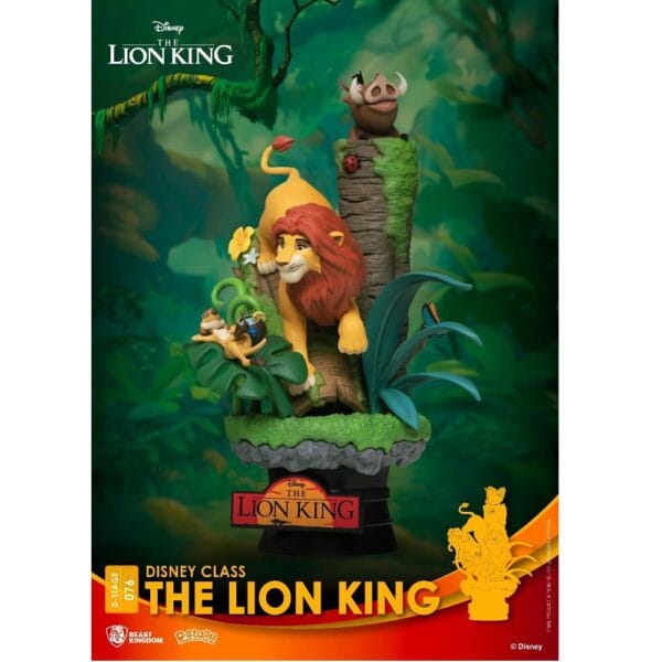 Beast Kingdom DS-076 Disney Classic Lion King Diorama Stage Collectible ...