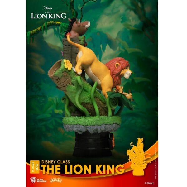 Beast Kingdom DS-076 Disney Classic Lion King Diorama Stage Collectible ...