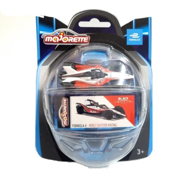 Majorette Diecast 1:64 Scale Formula-E Rockit Venturi Racing Car Model ...