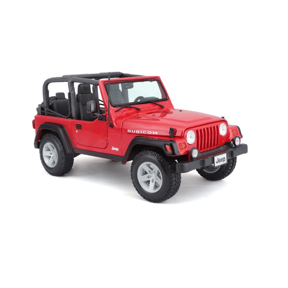 Maisto 1:18 Scale Jeep Wrangler Rubicon Diecast Car Model for ...