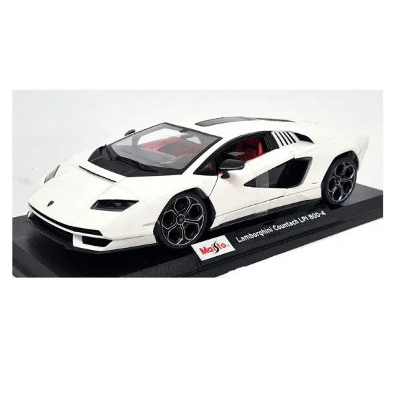 Maisto 1:18 Scale Lamborghini Countach LPI 800-4 Diecast Car Model for ...