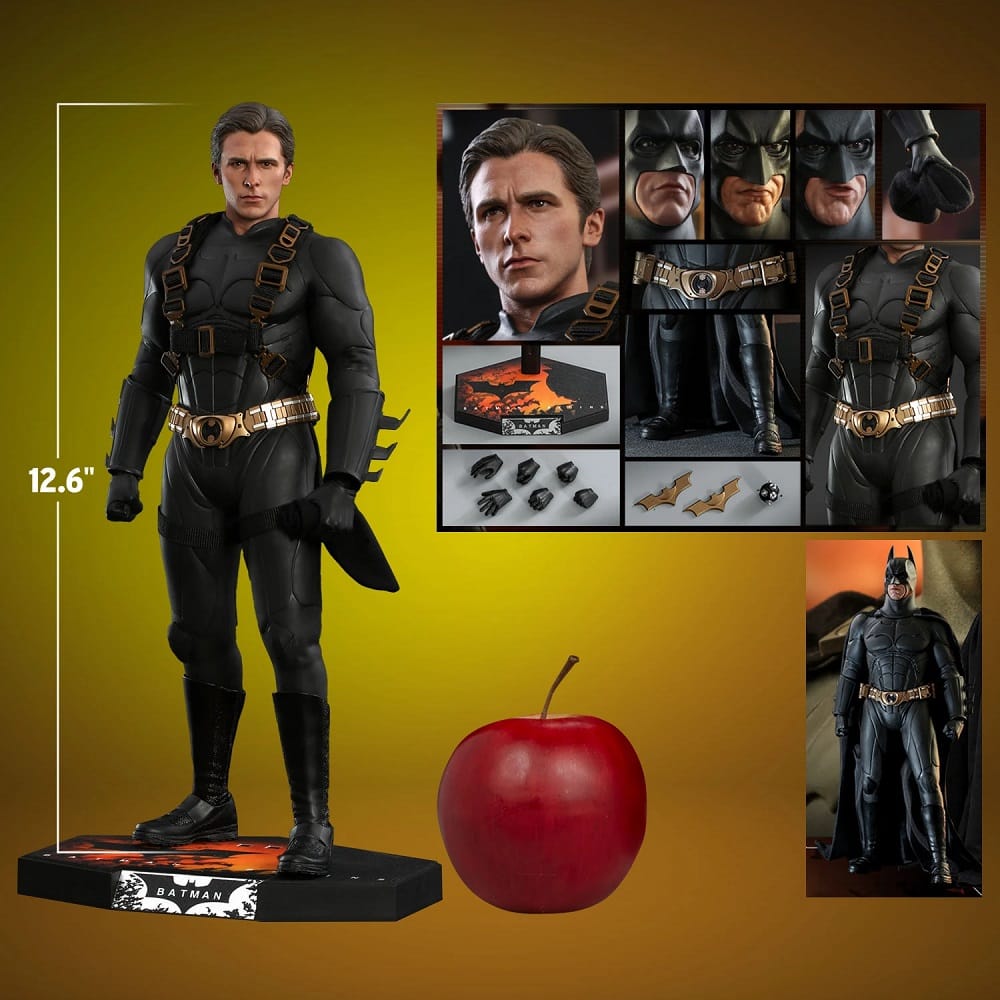 Hot Toys 1/6 Scale DC Batman Exclusive - Batman Begins Collectible ...
