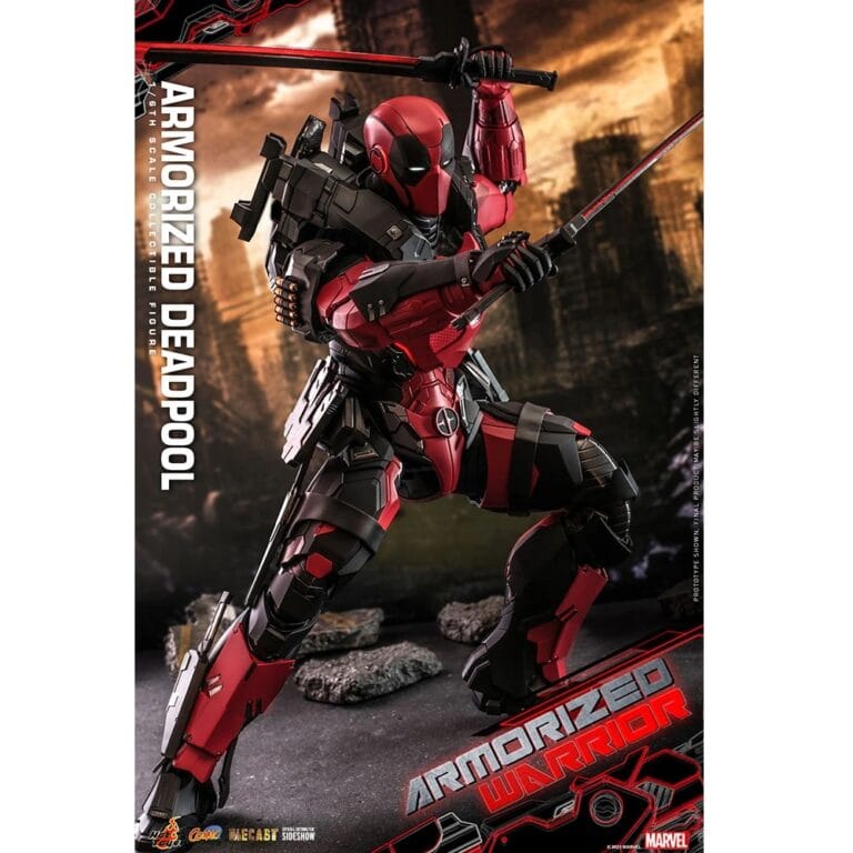 Hot Toys 1/6 Scale Armorized Deadpool (Special) Diecast Collectible ...