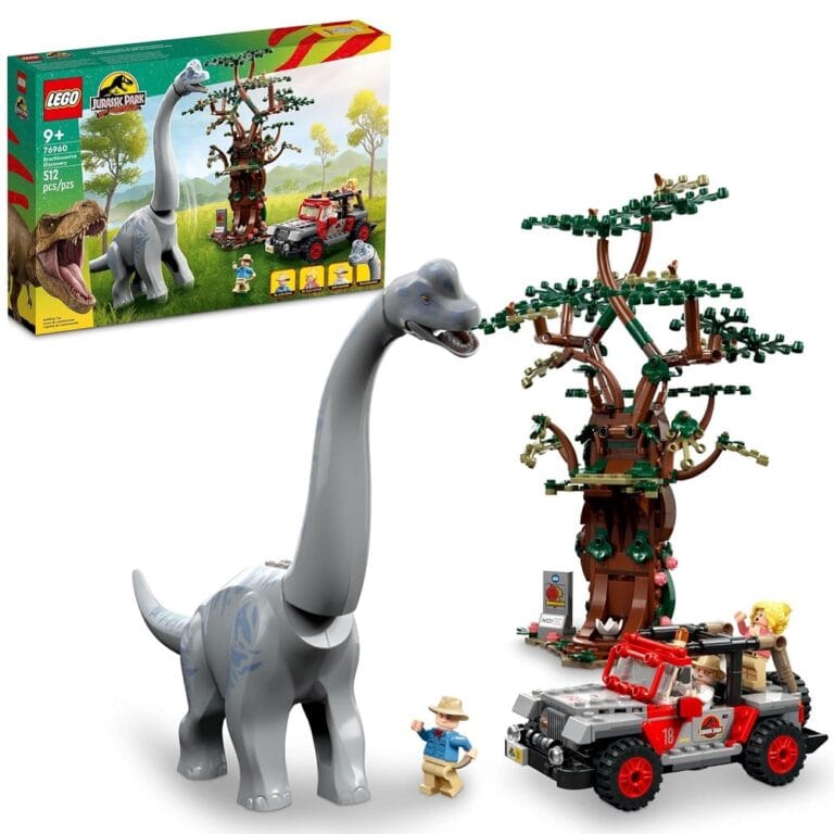 Lego Jurassic World 76960 Branchiosaurus Discovery Building Set for 9 ...