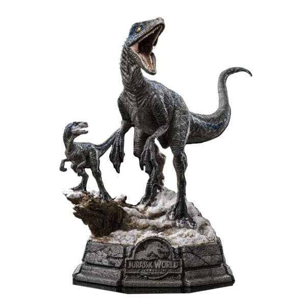 Blue and Beta Deluxe Statue from Jurassic World Dominion - 1/10 Scale ...