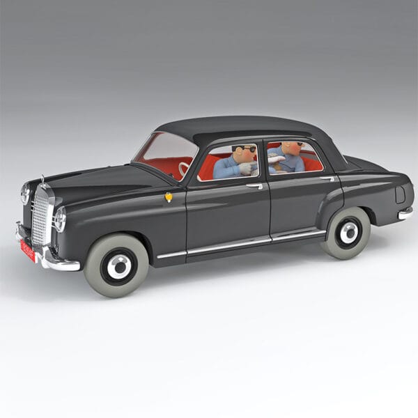 Tintin Car #14 1/24 The Mercedes 180 Borduria Diecast Model - Maya Toys