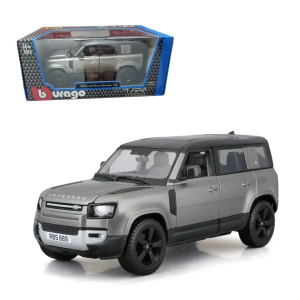 Bburago 1/24 Scale 2022 Land Rover Defender 110 Diecast Car Model for ...