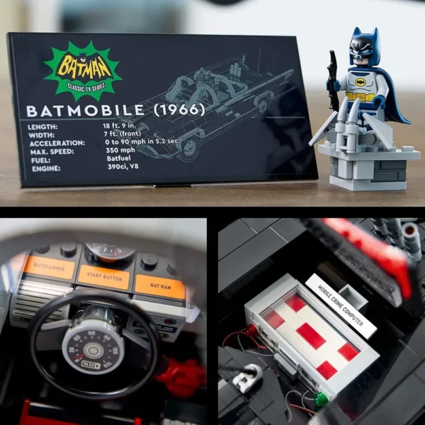Lego DC Batman 76328 The Classic TV Series Batmobile