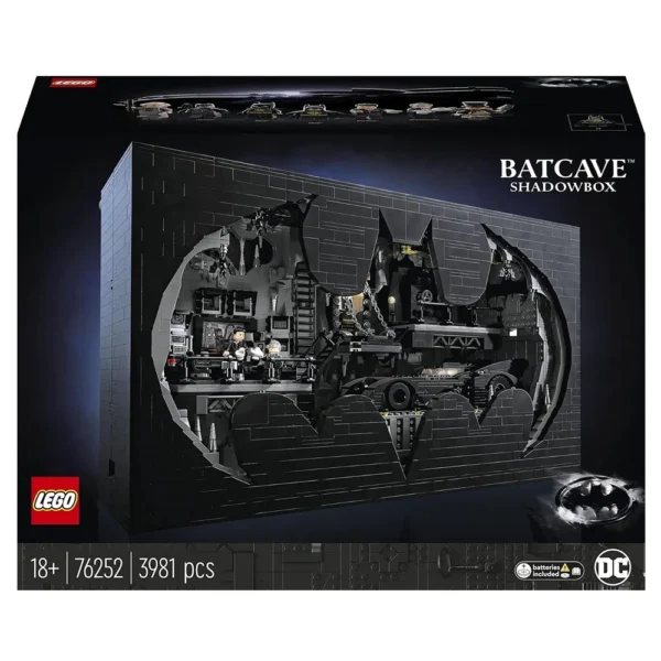 Lego DC 76252 Batcave Batman - Shadowbox Building Set for Adults 18 ...