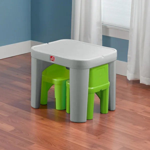 Step2 Mighty My Size Table & Chairs Set for 2+ Years old - Play Table ...