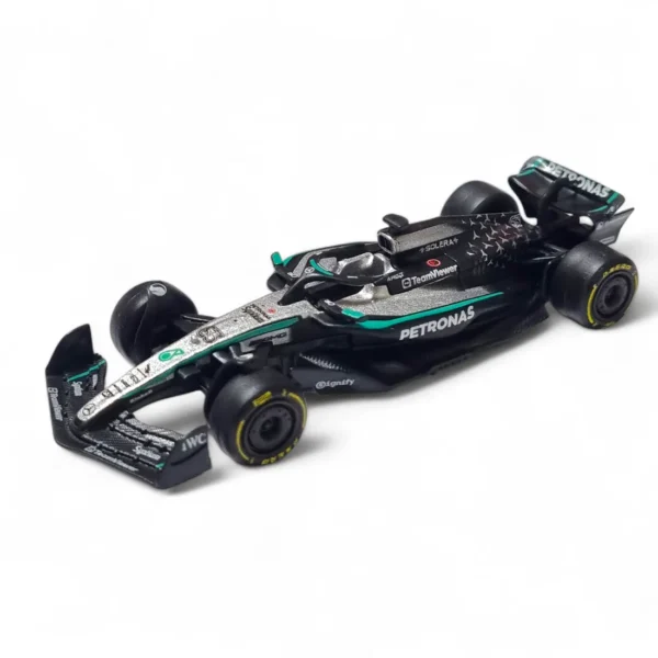 Bburago 1/64 Scale 2025 Mercedes-AMG F1 W16 E Performance Model #63 ...