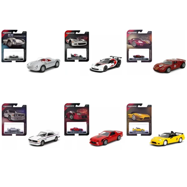 Majorette Iconic Collectible Series 2 - 1:64 Scale Model Set of 6 ...