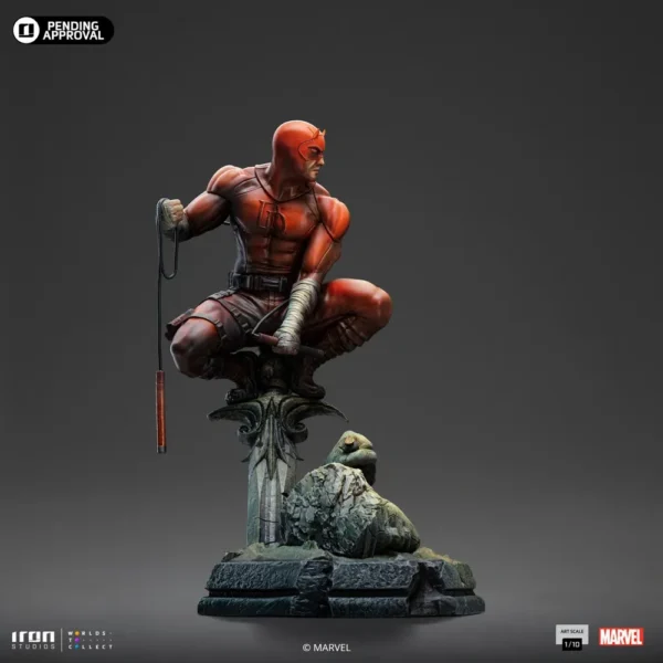 Iron Studios Daredevil Unleashed 1/10 Scale Statue by Marvel Comics ...