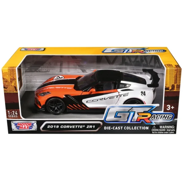 Motormax 1/24 Scale GT Racing - 2019 Chevrolet Corvette ZR1 Diecast ...